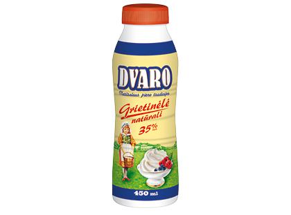 Mazuma.lt | „Natūrali DVARO grietinėlė, 35 % rieb., 450 ml ...