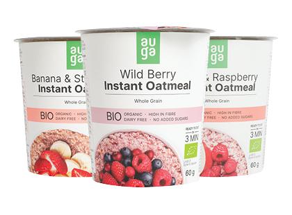 „Ekologiška avižinė košė AUGA, 3 rūšių, 60 g“ parduotuvėje „Maxima ...