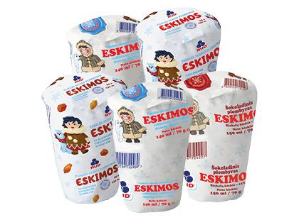 Mazuma.lt | „Valgomieji ledai ESKIMOS, 4 rūšių, 5 pak. x 65–70 g ...