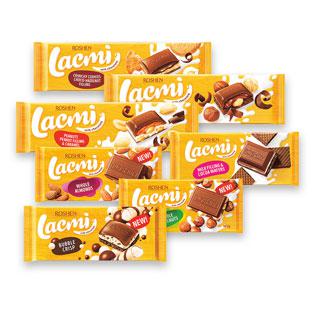 „Šokoladui LACMI ROSHEN (8 rūšių), 85–295 g“ parduotuvėje „Norfa ...