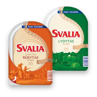 „Lydytas arba rūkytas sūris SVALIA riekutėmis, 150 g“ parduotuvėje ...