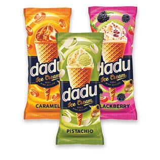 Mazuma.lt | „Ledai vafliniame ragelyje DADU (3 rūšių), 150 ml ...