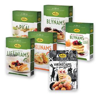„Miltų mišiniams MALSENA (8 rūšių), 250 g, 380 g, 400 g“ parduotuvėje ...