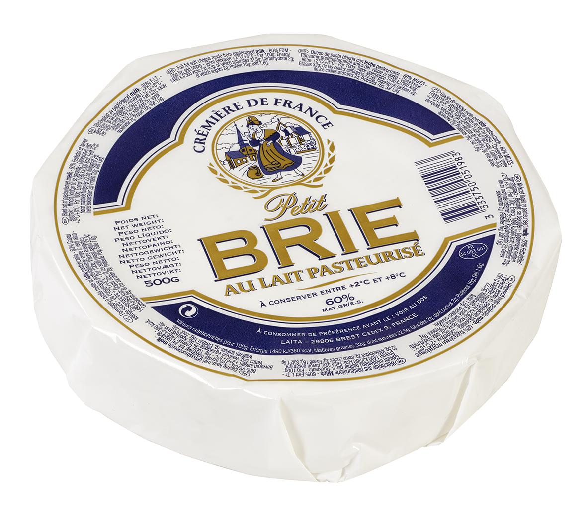 „Prancūziškas sūris su baltuoju pelėsiu BRIE CREMIERE DE FRANCE, 60% ...