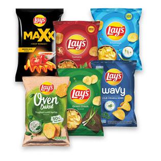 „Bulvių traškučiams LAY’S (įv. rūšių), 110–250 g“ parduotuvėje „Norfa ...