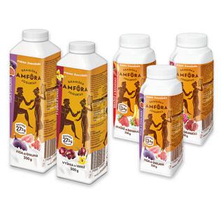 „Geriam.jogurtui GRAIKIŠKA AMFORA su skoniais (5 rūšių), 250 g, 500 g ...