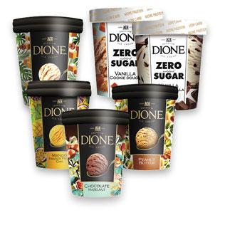 „Ledai DIONE (6 rūšių), 500 ml“ parduotuvėje „Norfa“ | Mazuma.lt