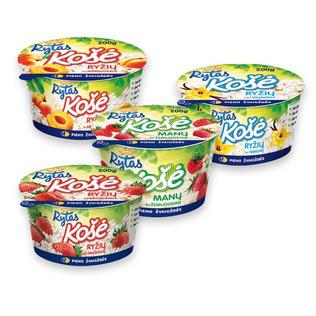 „Ryžių arba manų košė RYTAS (4 rūšių), 200 g“ akcija parduotuvėje ...