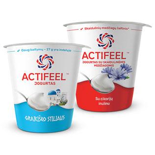„Jogurtas ACTIFEEL (2 rūšių), 300 g“ parduotuvėje „Norfa“ | Mazuma.lt