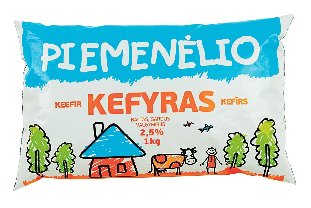 Mazuma.lt | „PIEMENĖLIO kefyras maišelyje 2,5% rieb., 1 kg ...