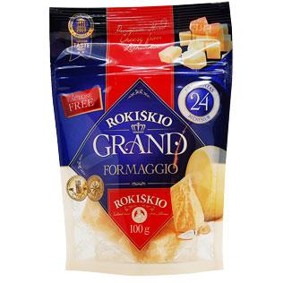 „Kietasis sūris ROKIŠKIO GRAND,Laužytas gabalėliais, 24 mėn. brandintas ...
