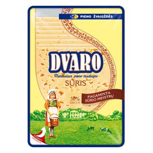 „DVARO fermentinis sūris, 50% rieb.s.m. Raikytas, 150 g,“ parduotuvėje ...
