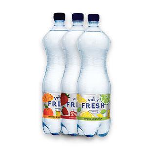 „Gėrimas su skoniais VICHY FRESH, negazuotas (3 rūšių), 1,5 l ...
