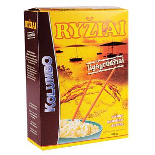 „KOLUMBO ryžiai, 4x100 g/pak.“ parduotuvėje „Norfa“ | Mazuma.lt