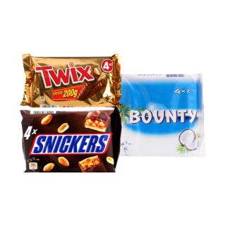 Mazuma.lt | „Batonėlių Rinkinys Bounty, Twix Ar Snickers, 200–228 G (3 ...