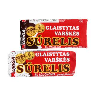 Glaistytas Sūrelis Uriga, 2 Rūšių, 16–18 % Rieb., 50 G | Mazuma.lt