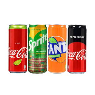 Mazuma.lt | „Gėrimas Coca Cola, Fanta Ar Sprite, 330 Ml (5 Rūšys ...