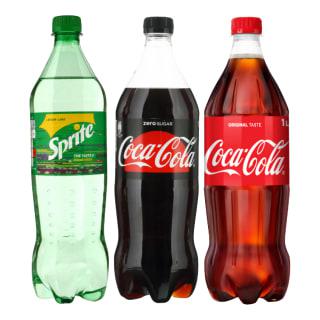 „Gėrimas Coca Cola, Coca Cola Zero Ar Sprite, 1 L (3 Rūšys ...