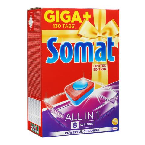 „Indaplovių Tabletės Somat All In 1, 130 Vnt.“ parduotuvėje „Rimi ...