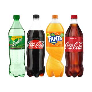 „Gėrimas Coca Cola, Fanta, Sprite, 1 L (4 Rūšys)“ parduotuvėje „Rimi ...
