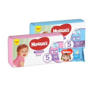 „Sauskelnėms-Kelnaitėms Huggies Pants Ir Drėgnoms Servetėlėms Huggies ...
