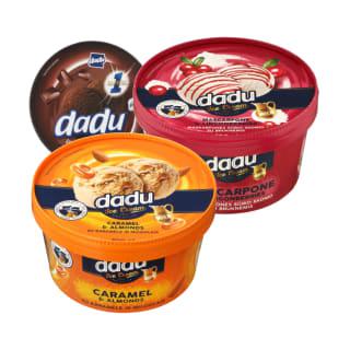 „Ledai Dėžutėje Dadu, 800 Ml (4 Rūšys)“ parduotuvėje „Rimi“ | Mazuma.lt