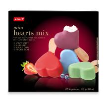 „Ledai Rimi Mini Hearts Mix, 12 Vnt. 375G“ parduotuvėje „Rimi“ | Mazuma.lt