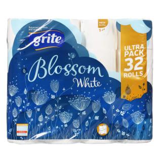 „Tualetinis Popierius Grite Blossom, 3 Sl., 32 Rit.“ parduotuvėje „Rimi ...