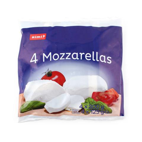 Mazuma.lt | „Sūris Rimi Mozzarella, 4X125 G, 500 G“ parduotuvėje „Rimi“