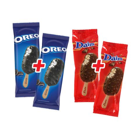 „Ledai Oreo Ir Daim, 110 Ml (2 Rūšys)“ parduotuvėje „Rimi“ | Mazuma.lt