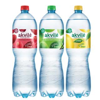 Mazuma.lt | „Gazuotas Vanduo Akvilė, 1,5 L (4 Rūšys)“ parduotuvėje „Rimi“
